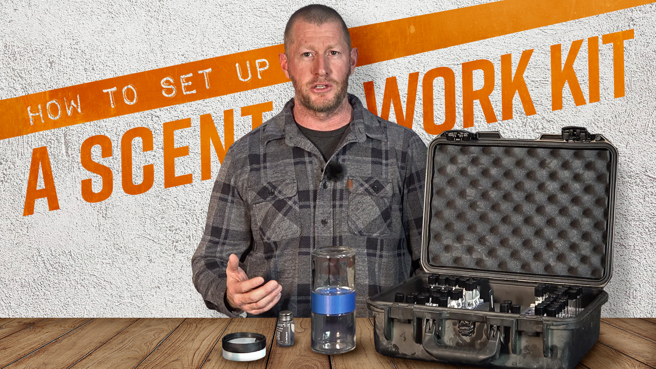 Setting Up Dog Scent Detection Kits - Ray Allen Manufacturing