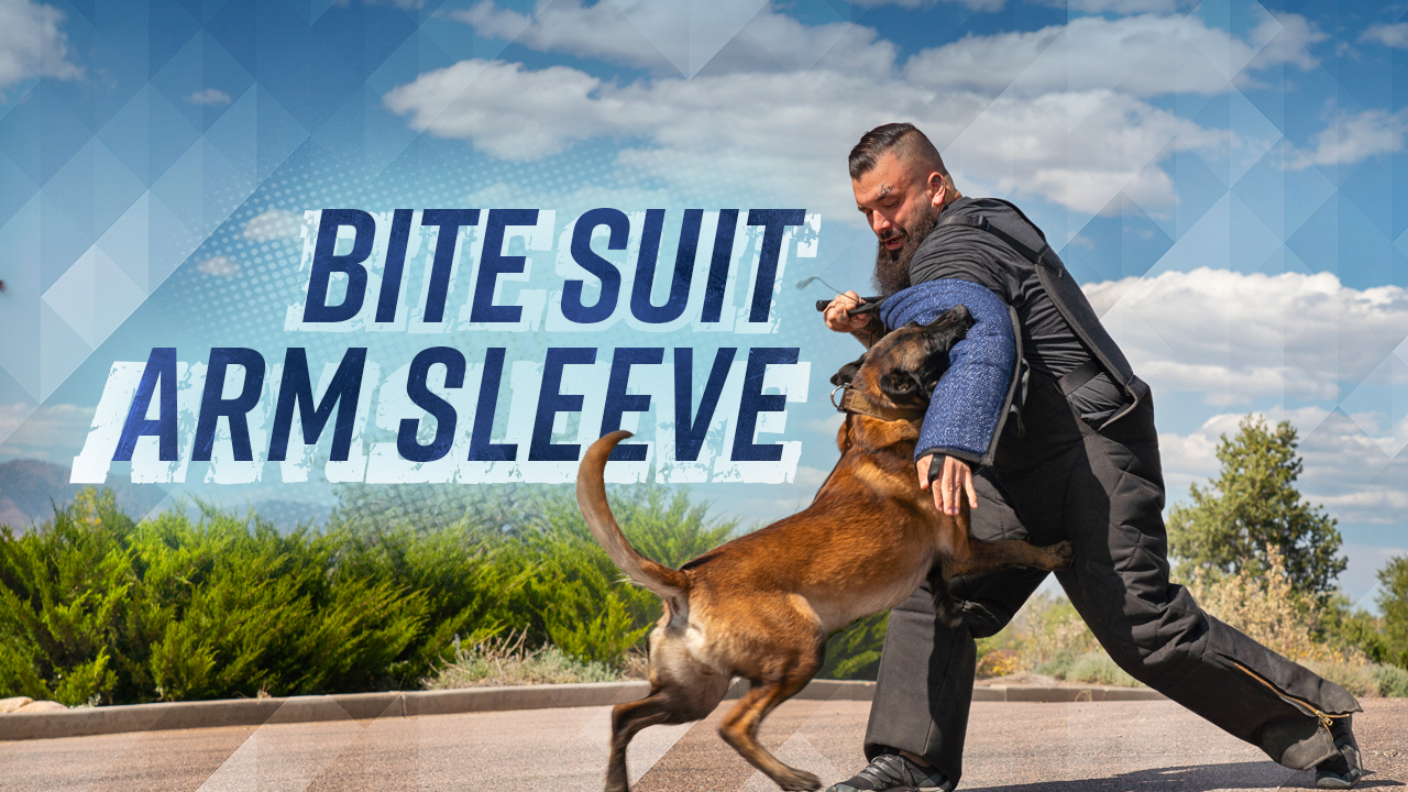 Transitional Training: The Bite Suit Arm Sleeve - Ray Allen Manufacturing