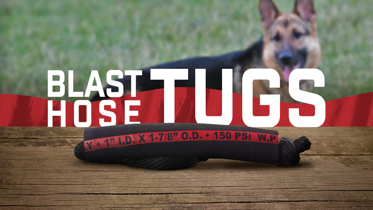 Blast Hose Tug Toys For Working Dogs - Ray Allen Manufacturing