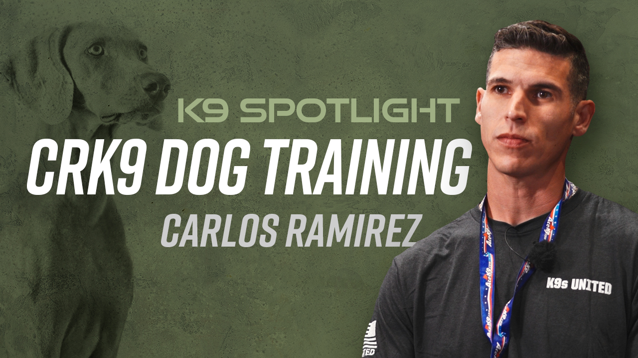 K9 Spotlight: Carlos Ramirez of CRK9 Dog Training - Ray Allen Manufacturing