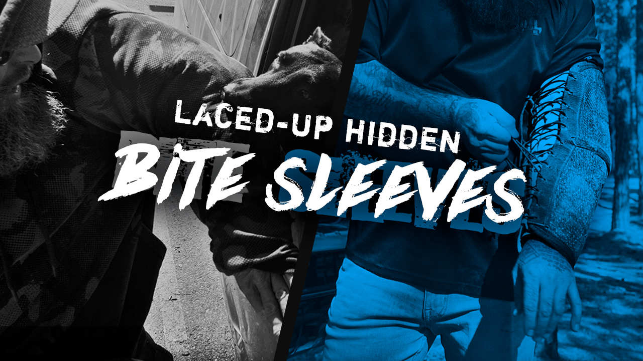 Advanced Bite Training: Lace-Up Hidden Sleeves - Ray Allen Manufacturing