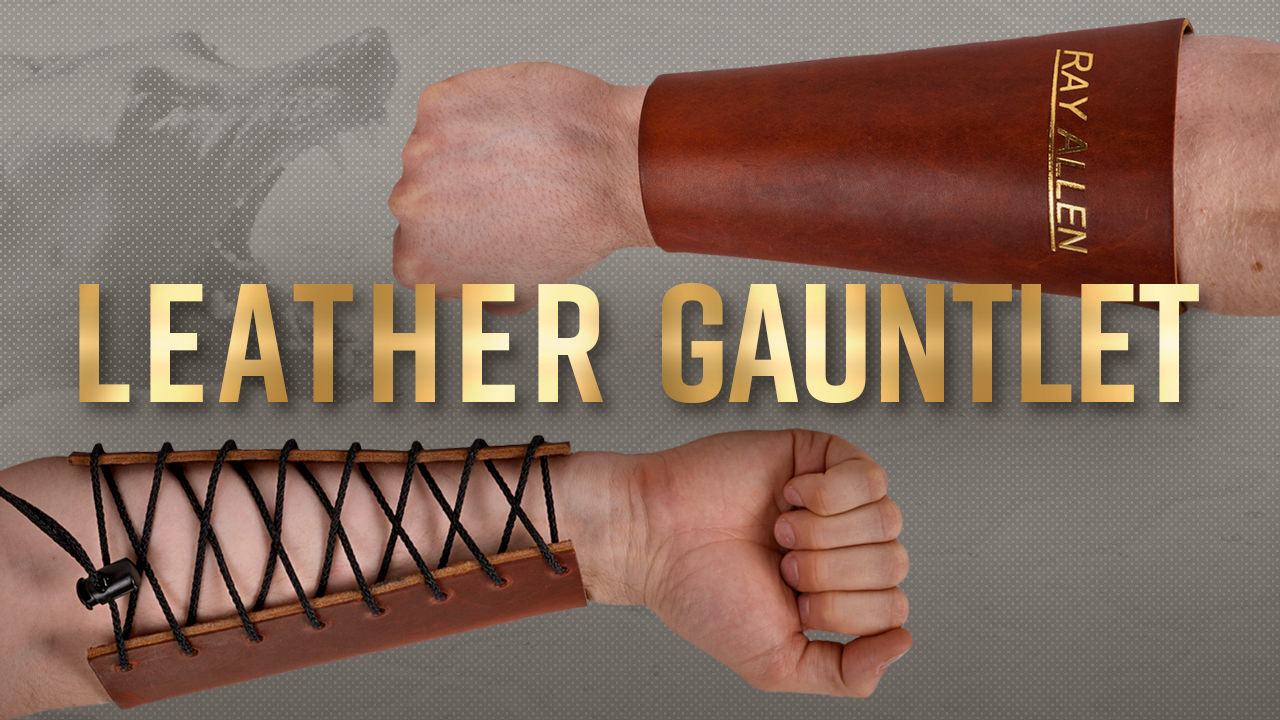 Ray Allen Leather Gauntlet - Ray Allen Manufacturing
