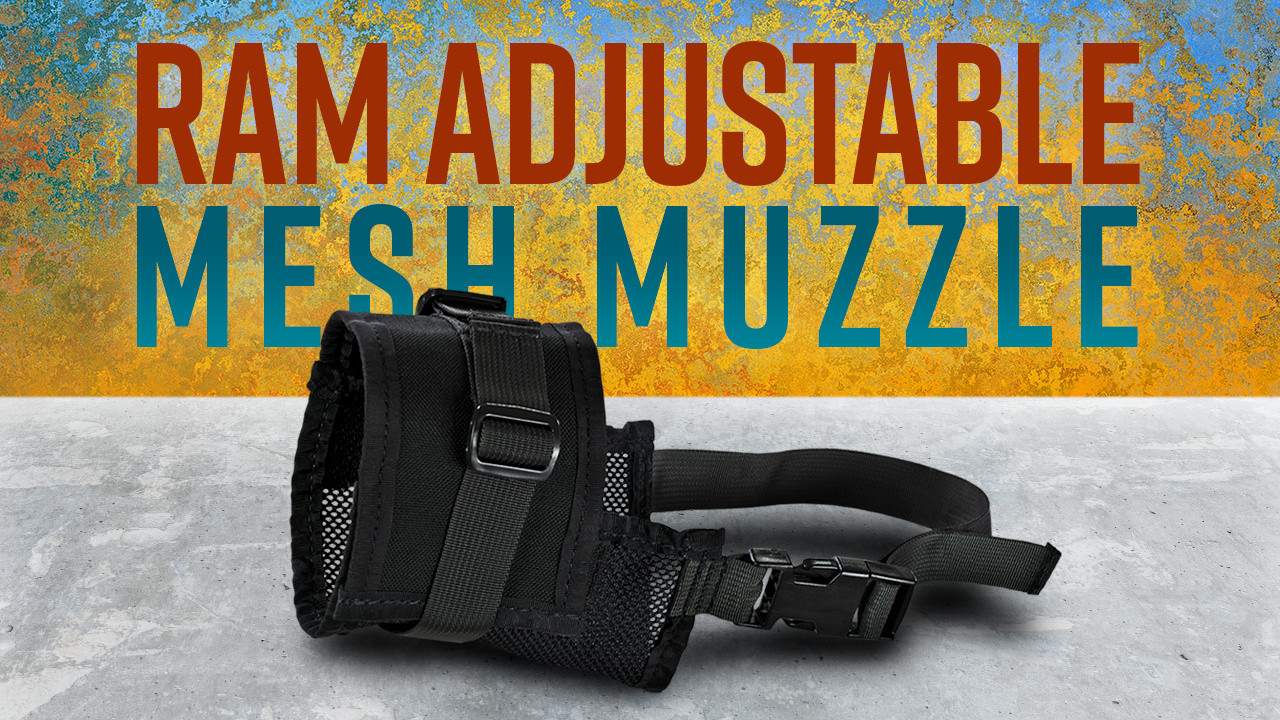 RAM Adjustable Mesh Muzzle - Ray Allen Manufacturing