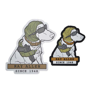 Keep a Low Profile & Decal Set | Exclusive Design | PVC Patch & Vinyl Decal