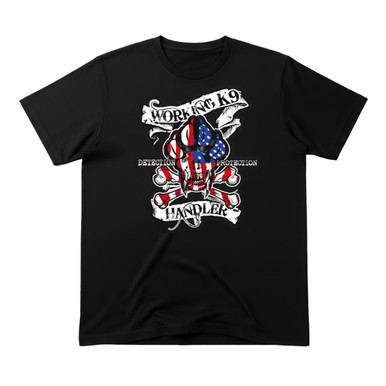 Working K9 Handler T-shirt | K9 Handler Casual Wear - Ray Allen ...