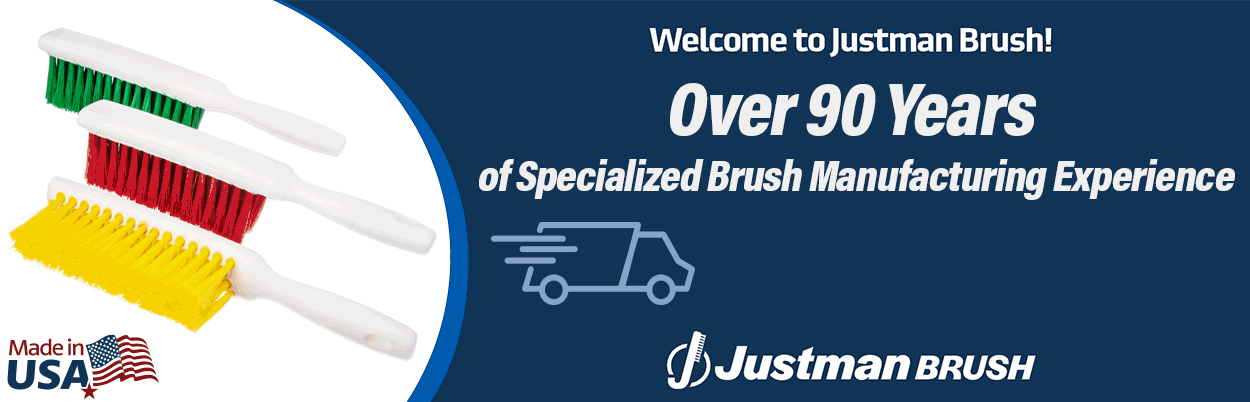 Justman Brush | Industrial Tube, Food Service & Lab Brush Manufacturer