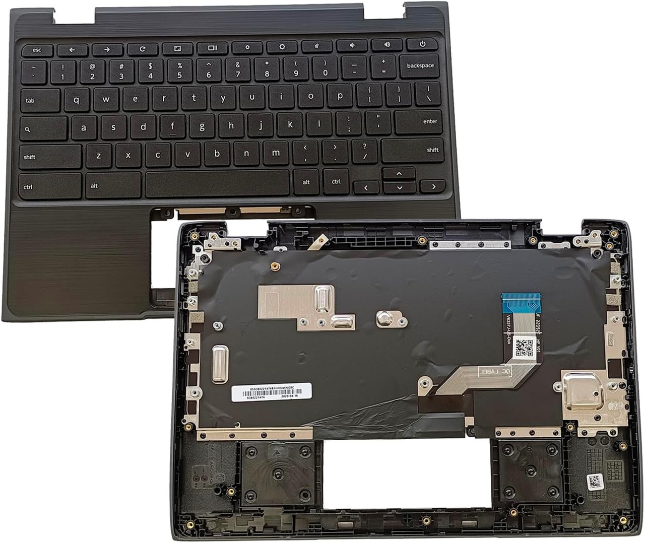Lenovo Palmrest Assembly, with Keyboard, no Touchpad (LPK1769 ...