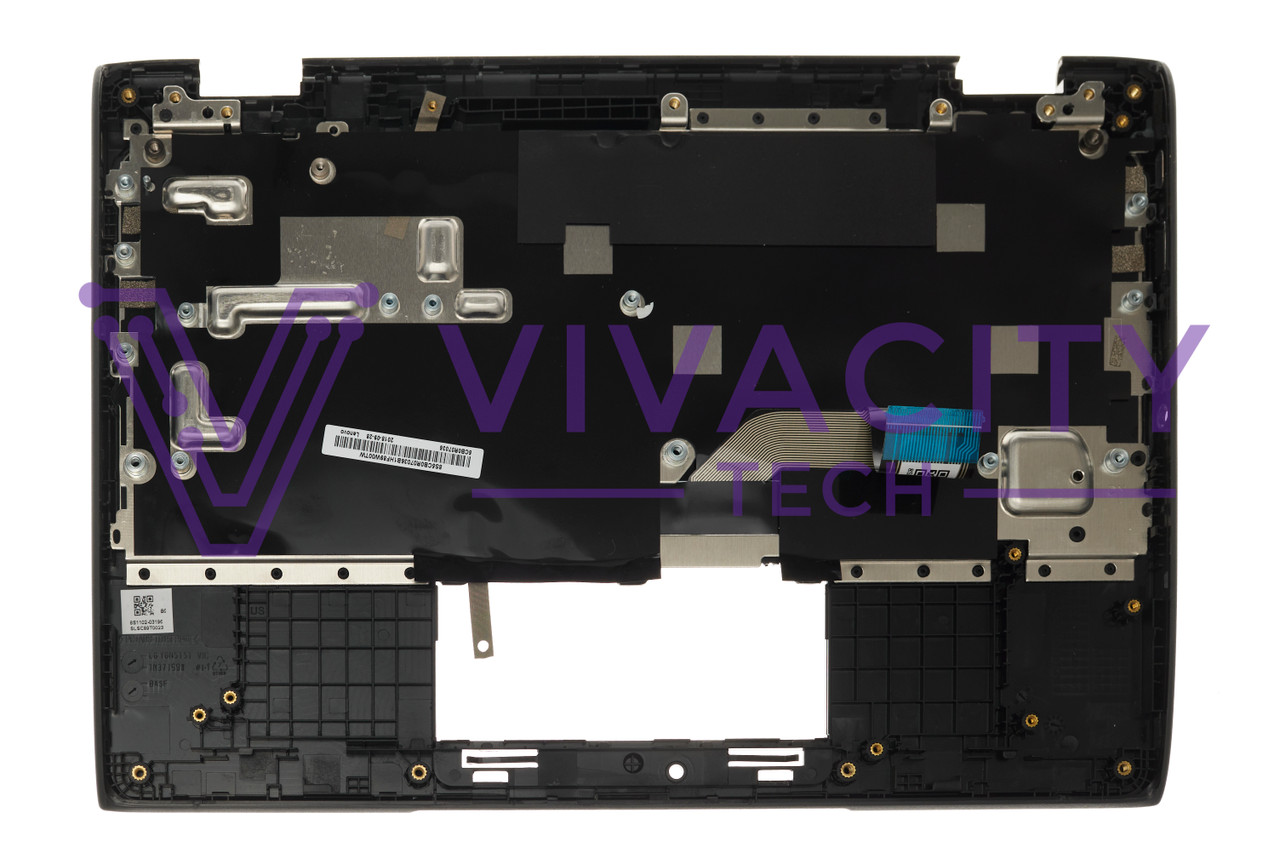 Palmrest Assembly, with Keyboard, no Touchpad (LPK6003) - Vivacity Tech PBC
