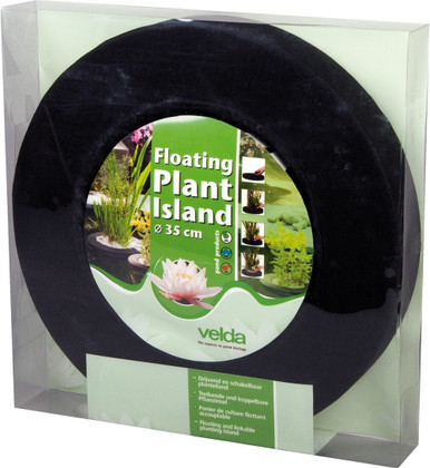 Round & Square 14" Floating Planters Kit With Substrate, 2 Floating ...