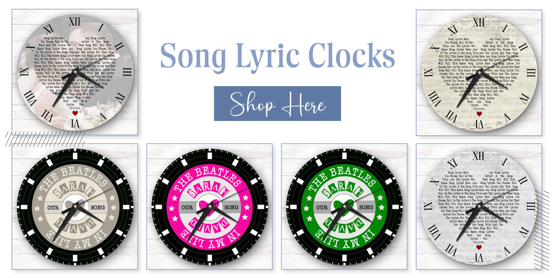 Song Lyric Prints & Canvas