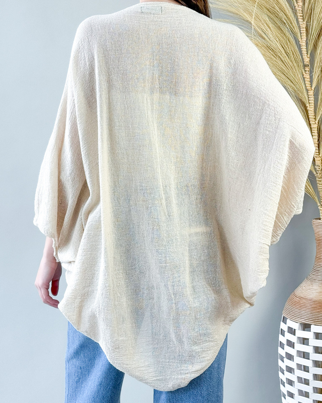 Ramie Cocoon Jacket - Banyan Tree