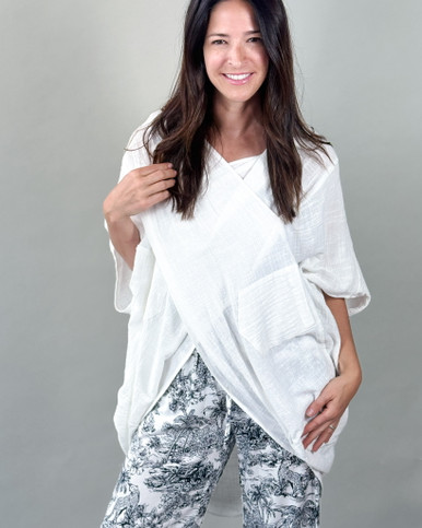 Cross Front Tunic - Banyan Tree