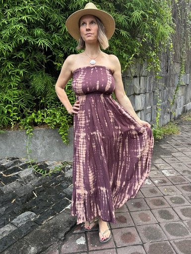 Zenith Smock Top Strapless Dress - Banyan Tree