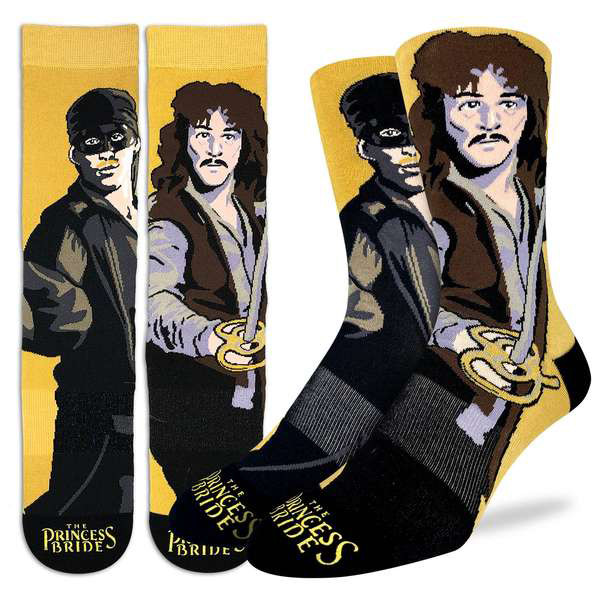 Princess Bride Westley And Inigo Socks For Men | Sock Em' Sock Emporium