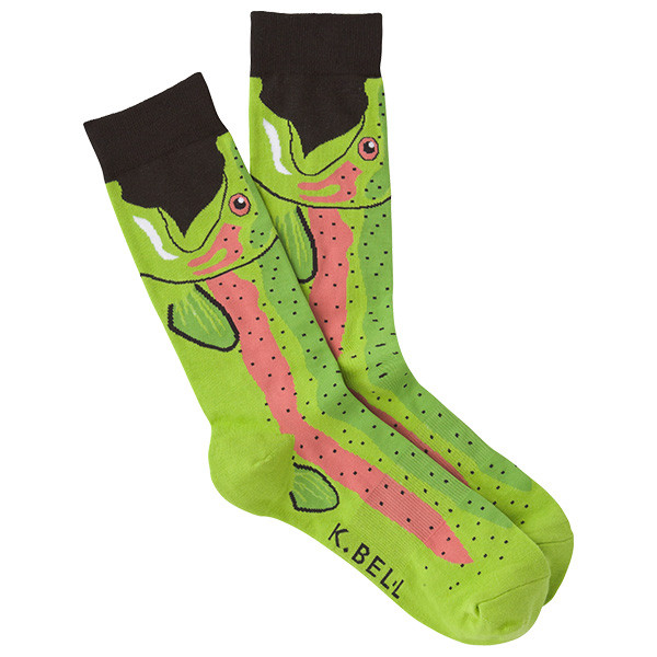 Trout Fish Socks For Men | Sock Em' Sock Emporium