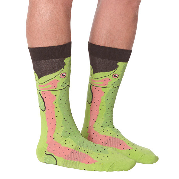Trout Fish Socks For Men | Sock Em' Sock Emporium