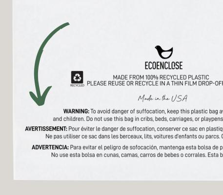 Suffocation Warnings: Legal Packaging Requirements in 2024 - EcoEnclose
