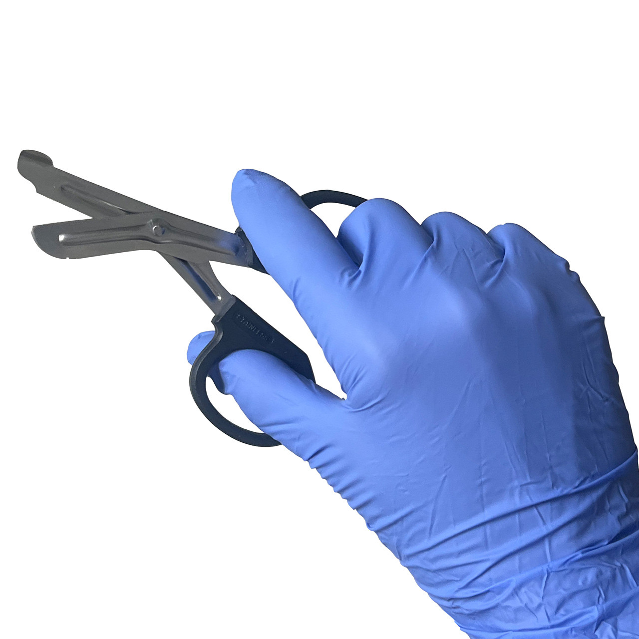 4.5" Mini Shears - Black Handle, Elongated Grip