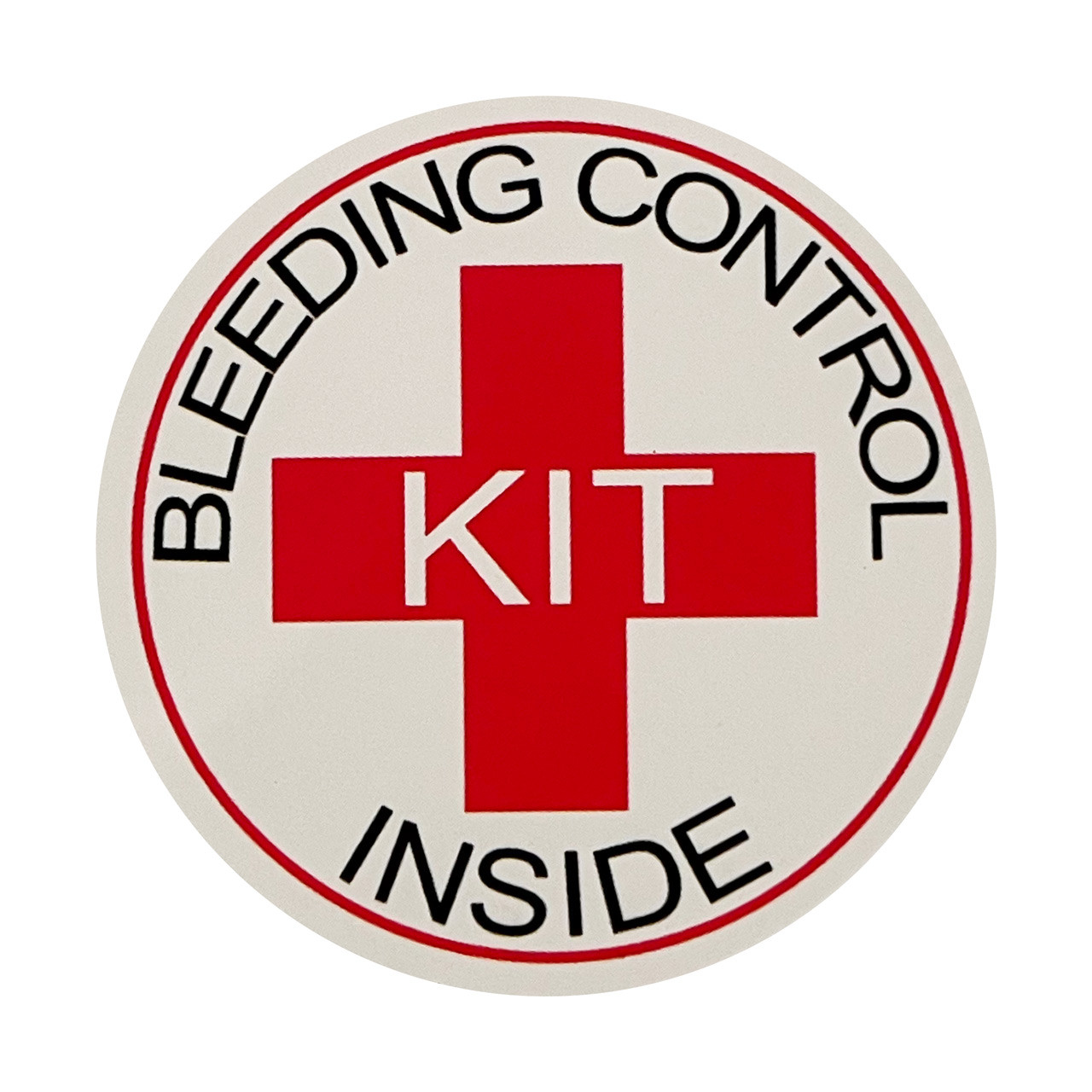 Bleeding Control Designation Stickers - 5 Pack