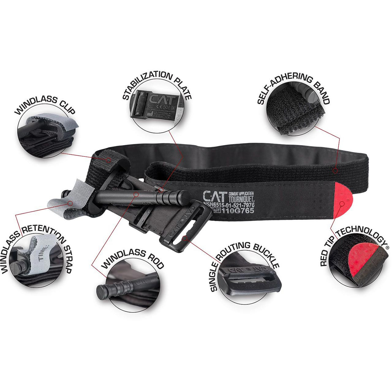 Combat Application Tourniquet Gen 7 | CAT Tourniquet | RE