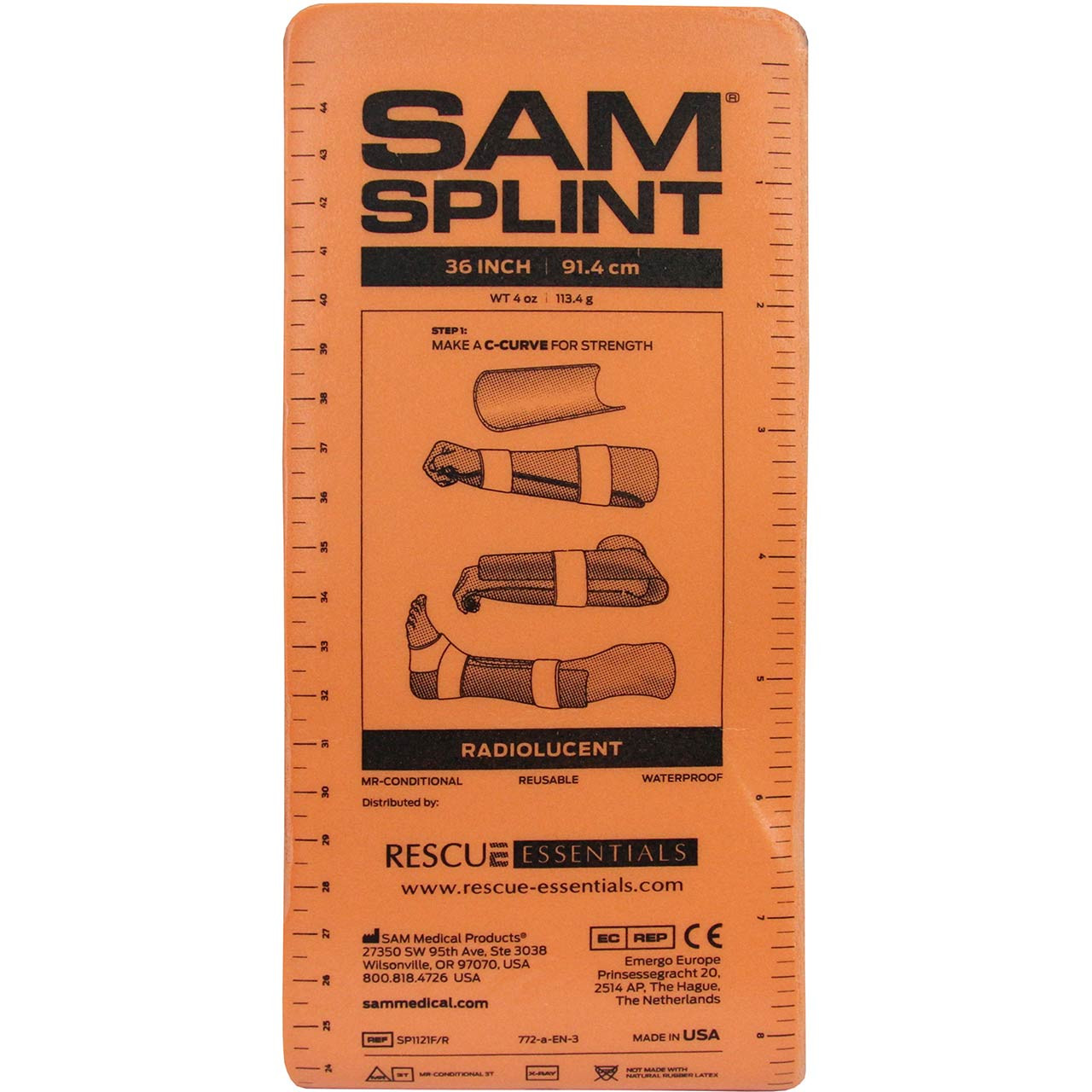 42％割引ホワイト系新品入荷 サムスプリント SAM SPLINT II 36インチ Tactical & M 個人装備 ミリタリーホワイト系 ...