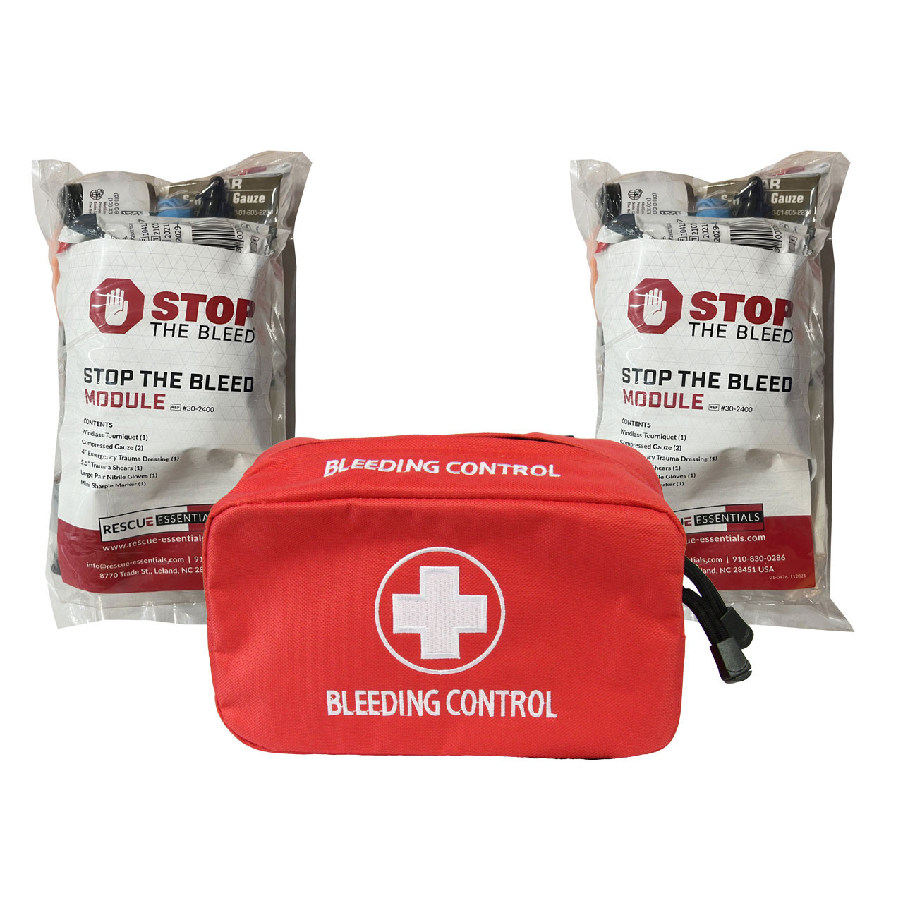 Basic | Stop the Bleed Dual Treatment Kit | StoptheBleed.com