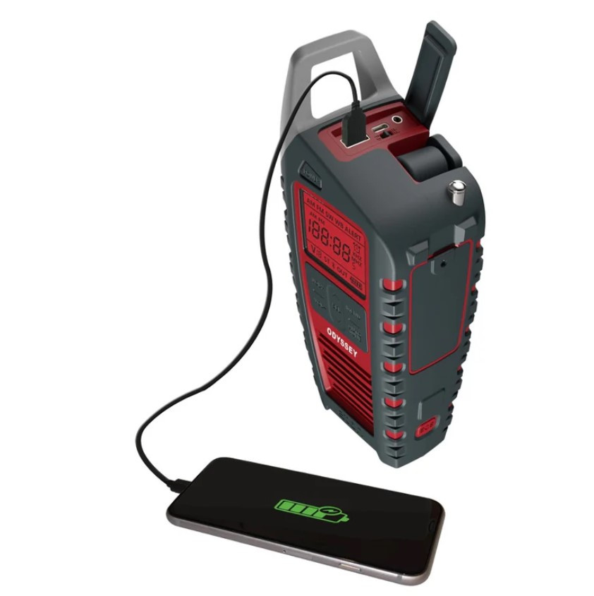 Odyssey Hand Crank AM/FM Radio