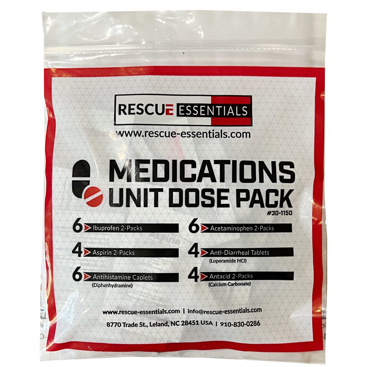 Medications Unit Dose Pack