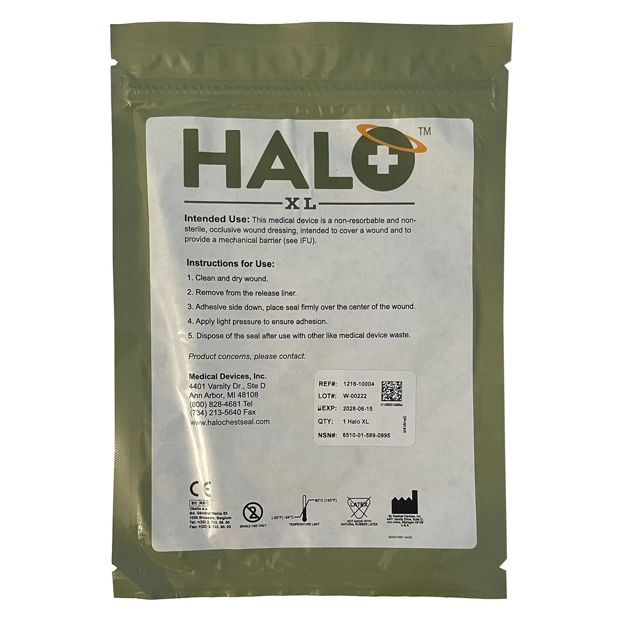 Chest Seal | Decompression Needles | Occlusive Dressings