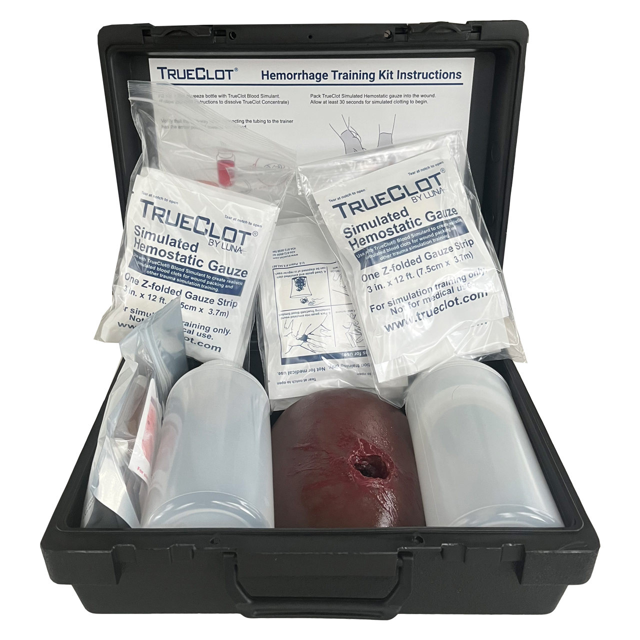 TrueClot Wound Trainers, GSW