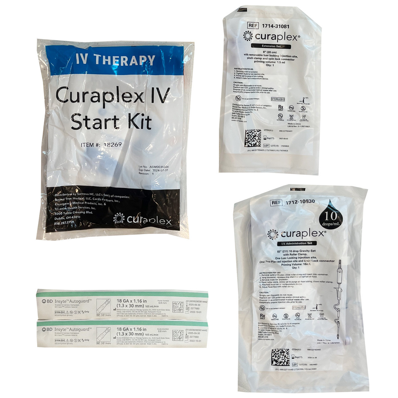IV Kit, Intravenous Kit - Rescue Essentials