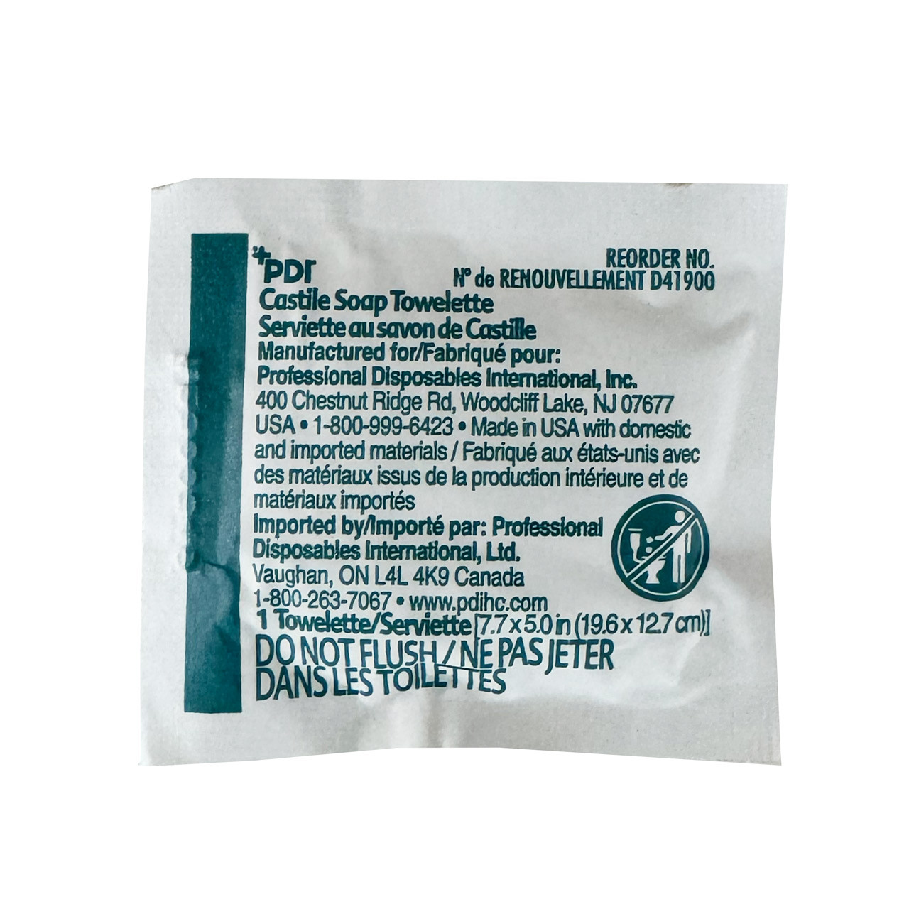 Castille Soap Towelettes (10 pack)