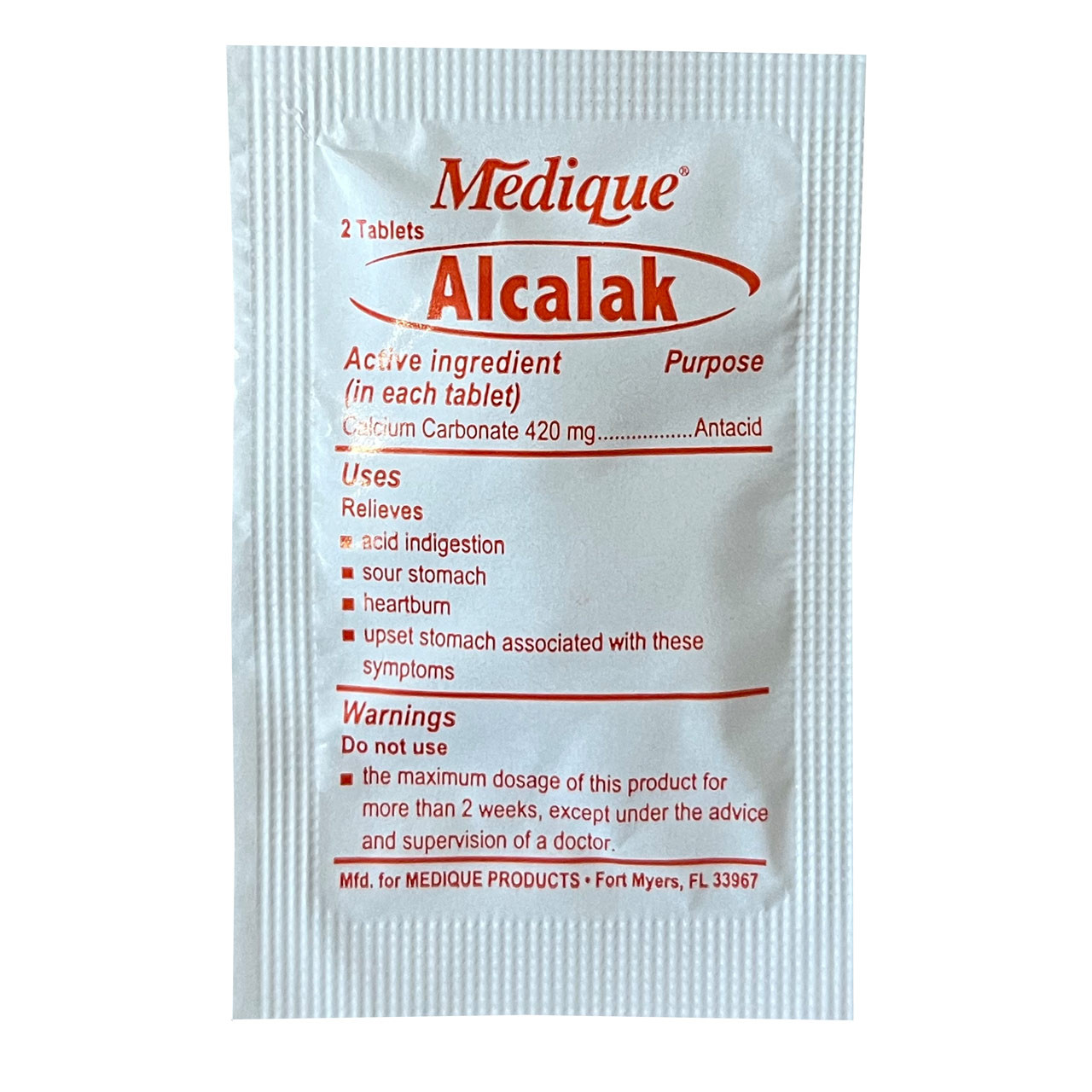 Medications Unit Dose Pack