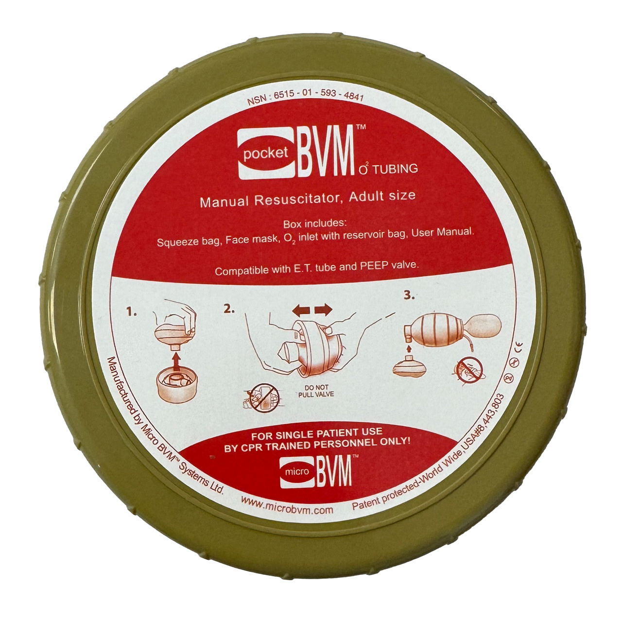 Pocket BVM (Bag Valve Mask)