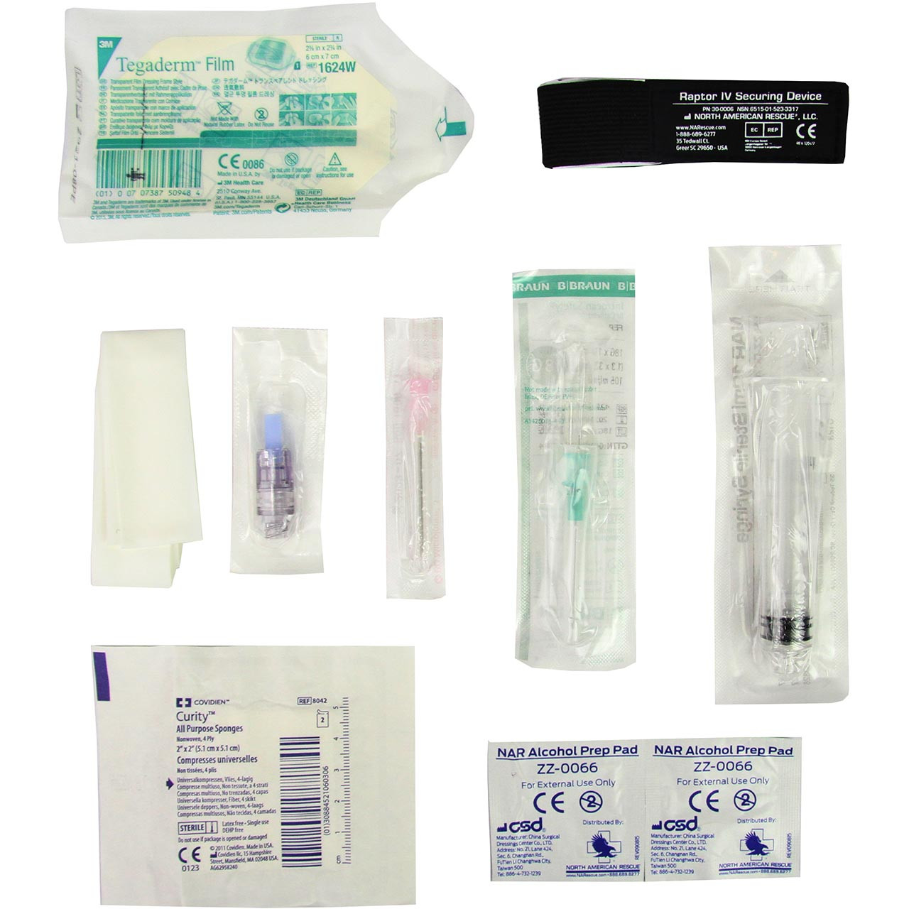 NAR Needleless Saline Lock Kit