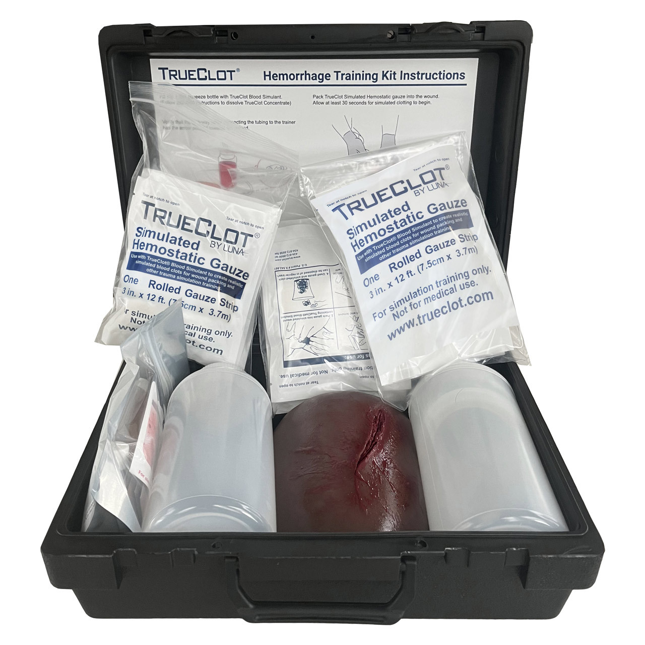 TrueClot Wound Trainers, Laceration