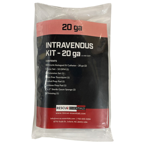 IV Kit, Intravenous Kit - Rescue Essentials