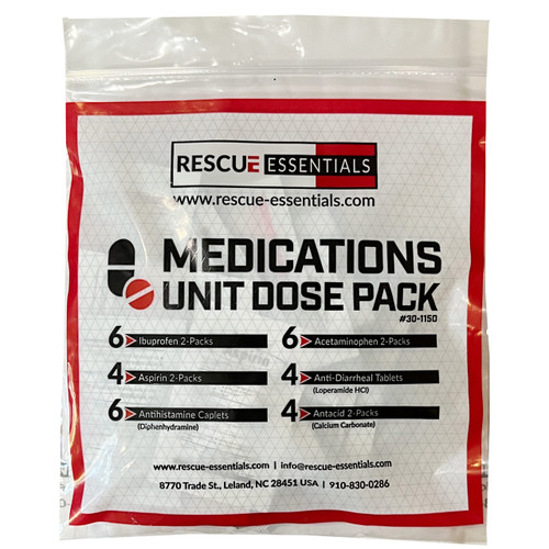 Medications Unit Dose Pack