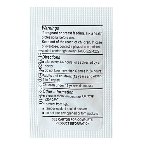 Medications Unit Dose Pack