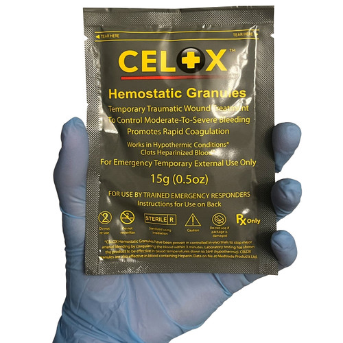 Celox 15 Gram Pouch | Celox Rapid | Hemostatic Agents