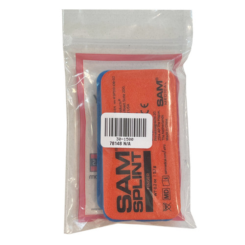 SAM® Finger Splint - Orange and Blue (3 Pack)