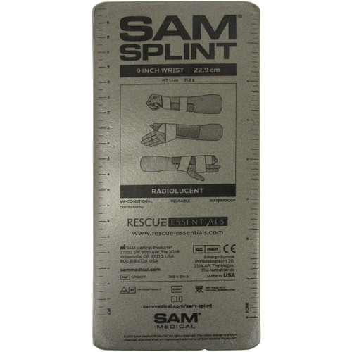 SAM Splint - 9 (Orange/Blue, Charcoal Gray) - SAM Splint