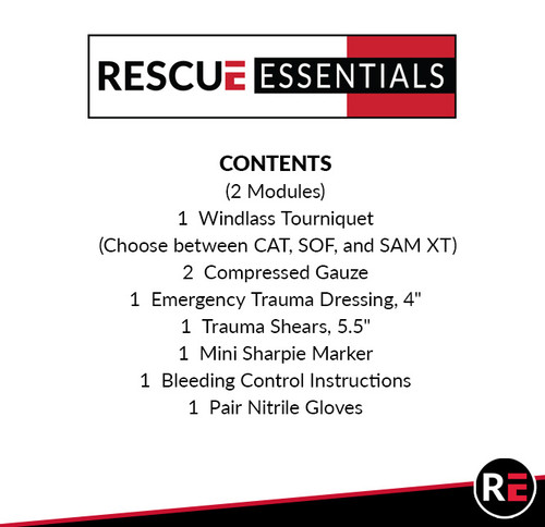 Basic | Stop the Bleed Dual Treatment Kit | StoptheBleed.com