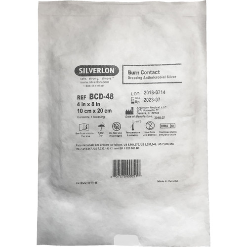 Burn Contact Dressing, 4" x 8"