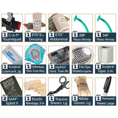 Naval First Aid Box Response Kit