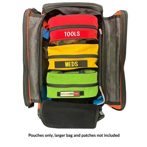 Color Coded Accessory/Organizer Bags (Set of 4)
