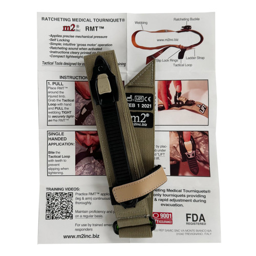 Tactical Ratcheting Medical Tourniquet (RMT)