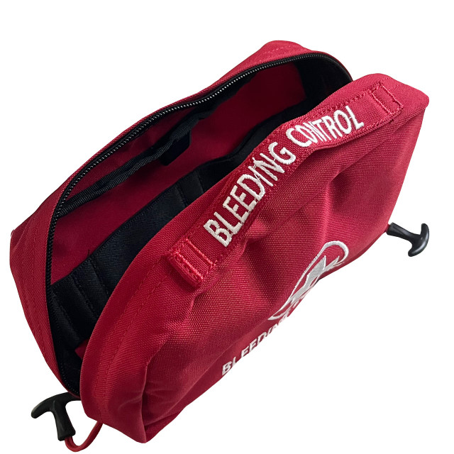 Bleeding Control Bag (Clamshell) with Cross