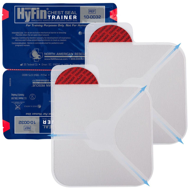 Hyfin Vent COMPACT Chest Seal Twin Pack