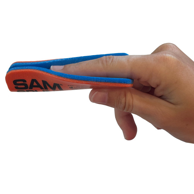 SAM® Finger Splint - Orange and Blue (3 Pack)